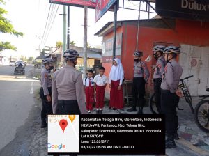Temui Siswa Sekolah, Patroli Sepeda Samapta Polda Gorontalo Ingatkan Pentingnya Prokes – Polda ...