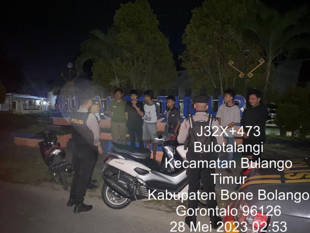 Antisipasi Balap Liar di Kalangan Remaja, Samapta Polda Gorontalo Terus Masifkan Patroli Malam ...