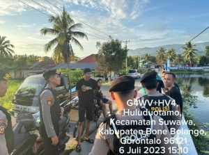 Patroli Kota Presisi Samapta Polda Gorontalo Ajak Peran Pemuda Peduli Situasi Kamtibmas – Polda ...