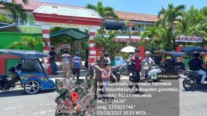 Bantu Aktivitas Masyarakat di Pagi Hari, Samapta Polda Gorontalo Hadir Dengan Melakukan ...