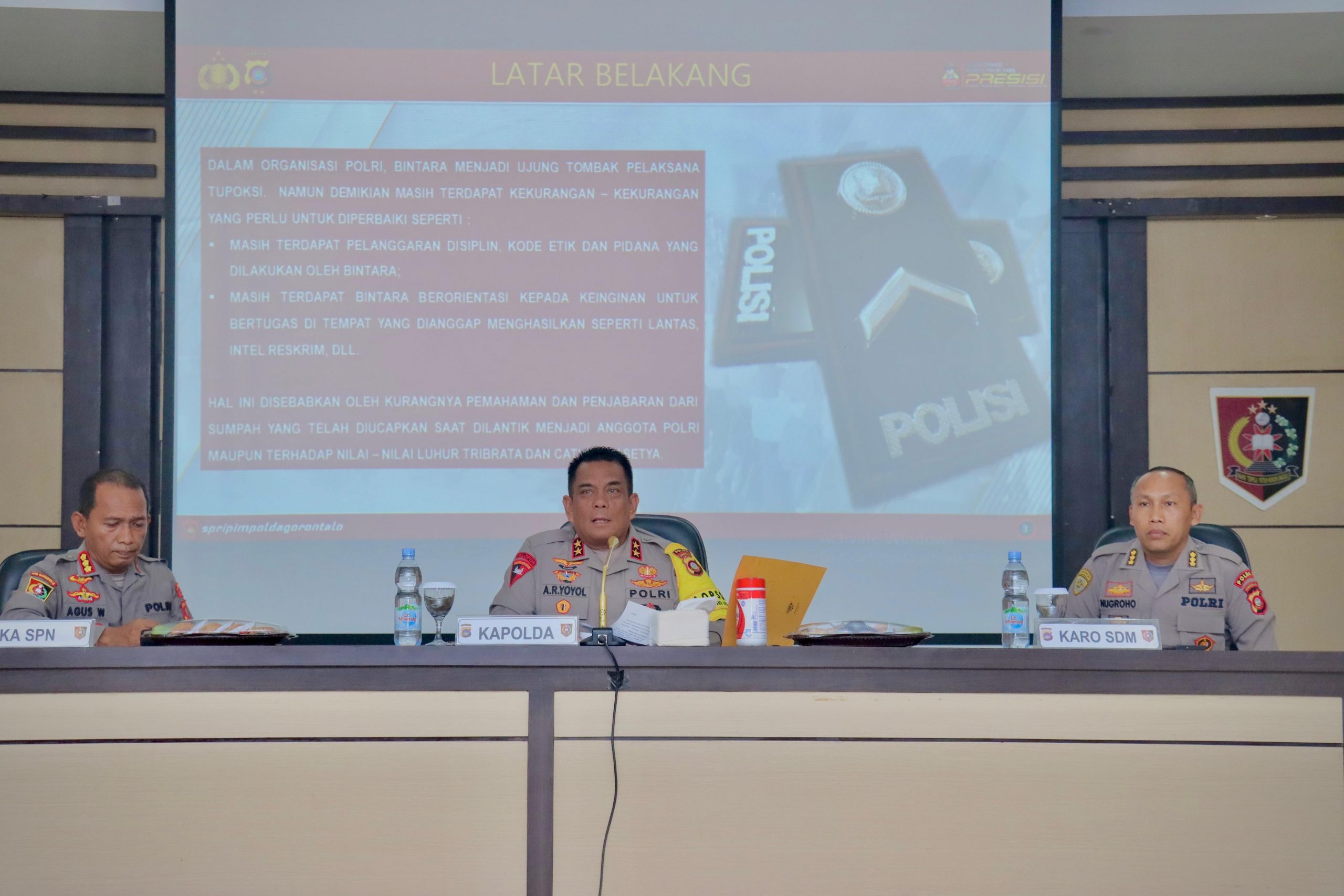 Kapolda Gorontalo Beri Motivasi Terhadap Siswa Diktukba Polri Gelombang II T.A 2023 – Polda ...
