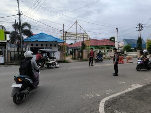 Samapta Polda Gorontalo Hadir di Jalan, Lakukan Pengaturan Lalu Lintas – Polda Gorontalo